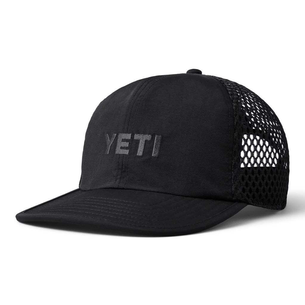 Yeti Logo Performance Hat – Black | BBQs In The Hills