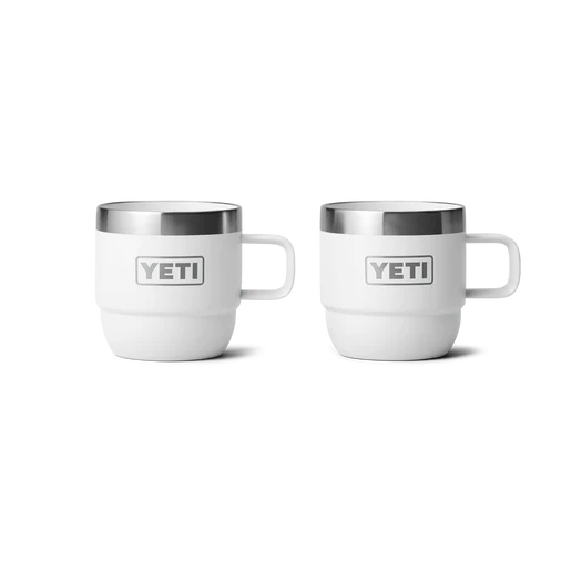 Yeti 6oz Rambler® Stackable Mugs – 2pk (177 ml) | BBQs In The Hills