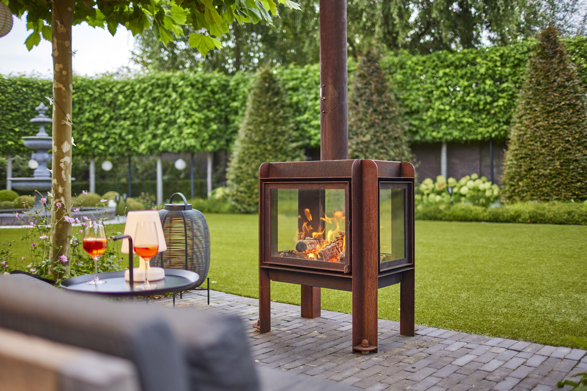 RB73 Fennek 80 Wood Fireplace | BBQs In The Hills