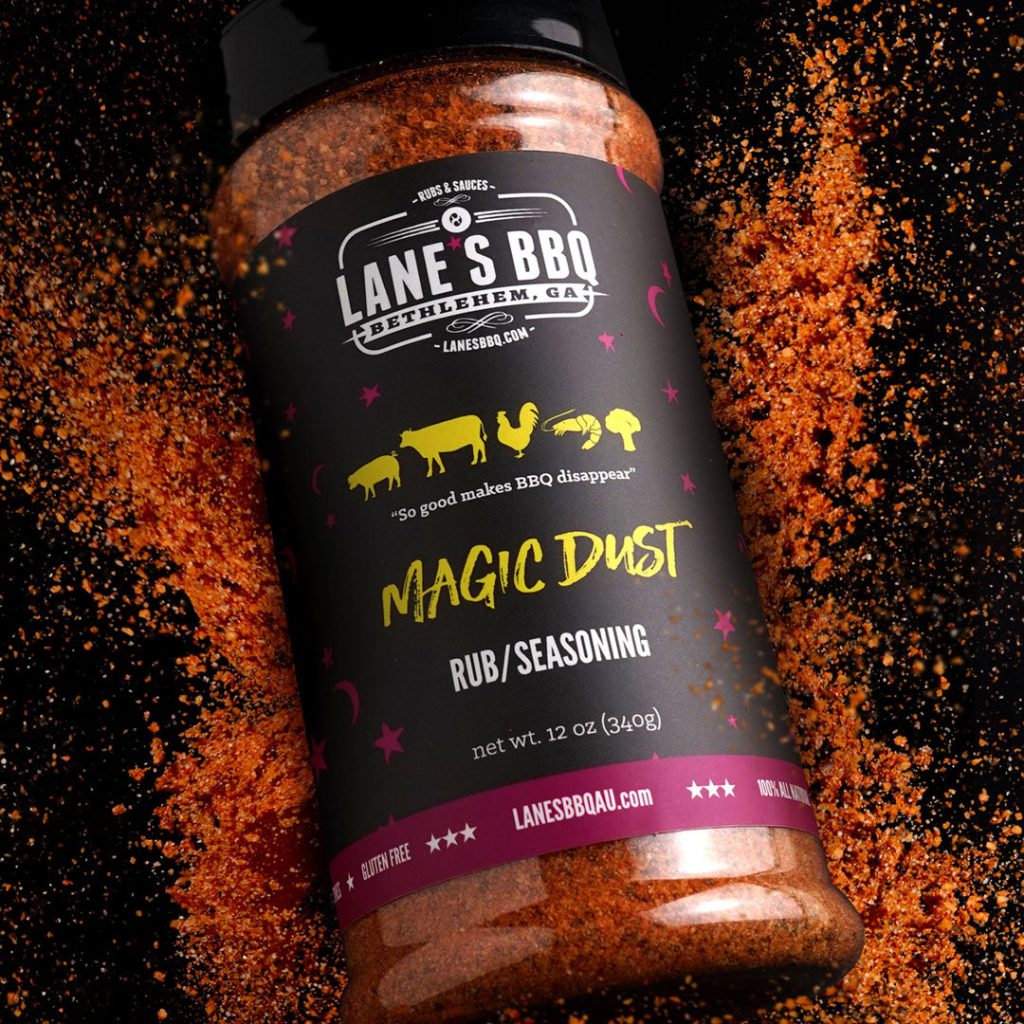 Lanes - Magic Dust Seasoning Rub | BBQs In The Hills