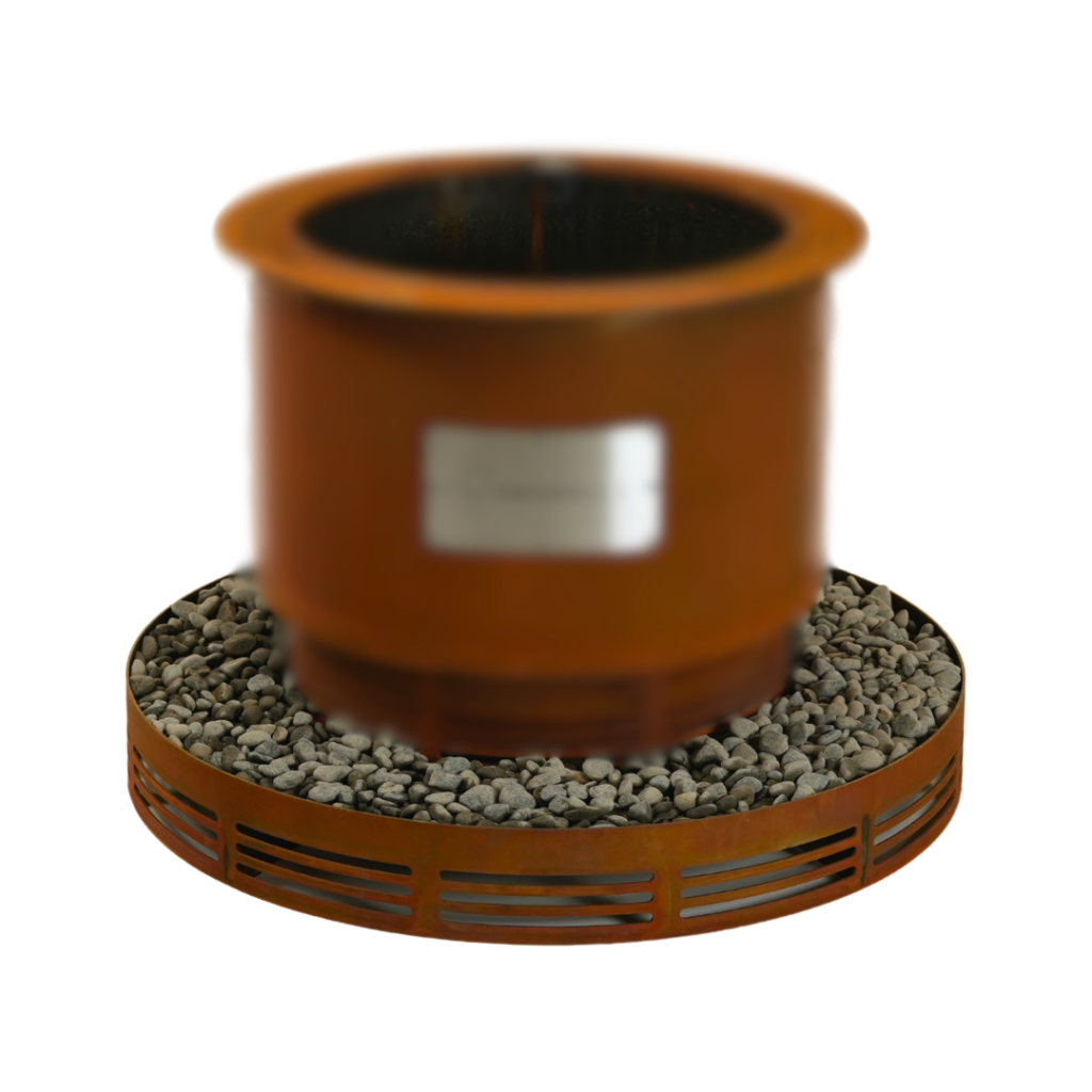 Smokelis Kindle - Corten Ember-Shield | BBQs In The Hills